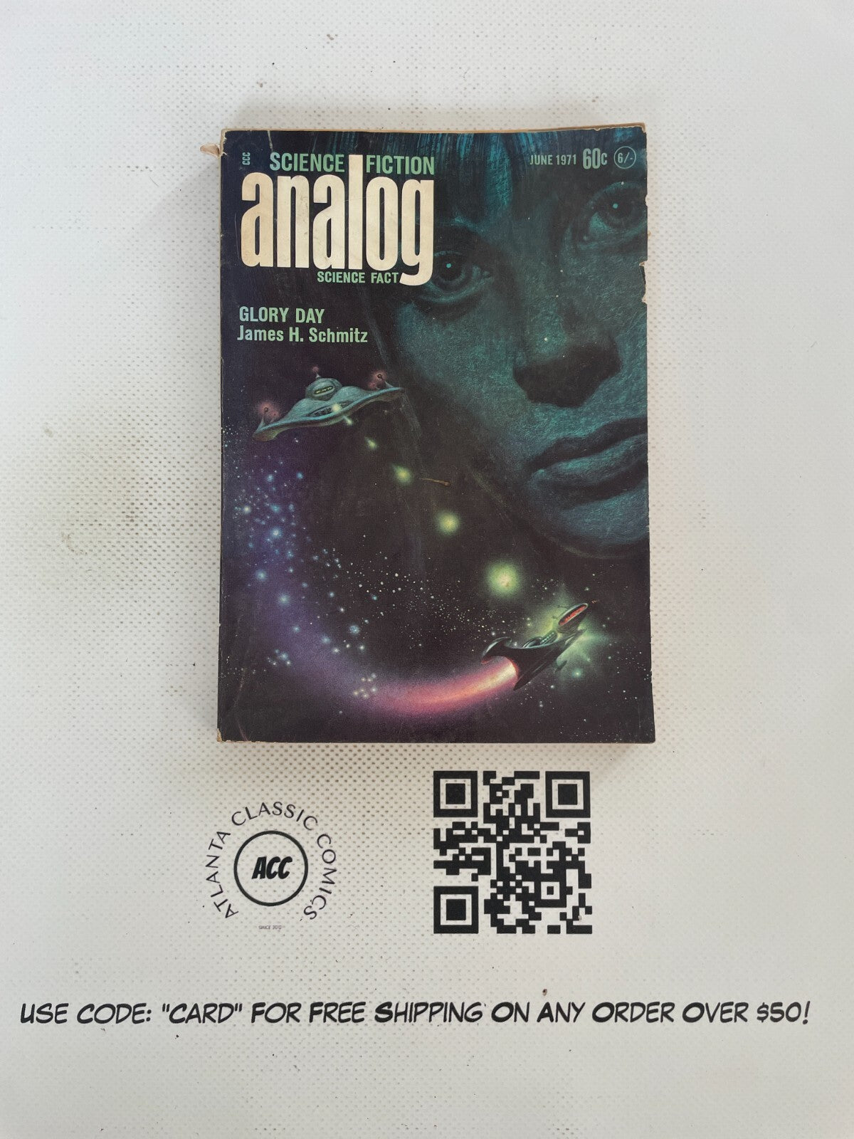 Analog Science Fiction Magazine June 1971 Digest Magazine Sci-Fi Book ...